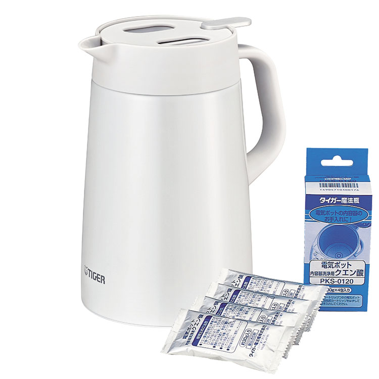 タイガー ハンディポット PWO-A120W＋洗浄用クエン酸 PKS 0120 | イオンスタイルオンライン 衣料品・暮らしの品をネットでお買物