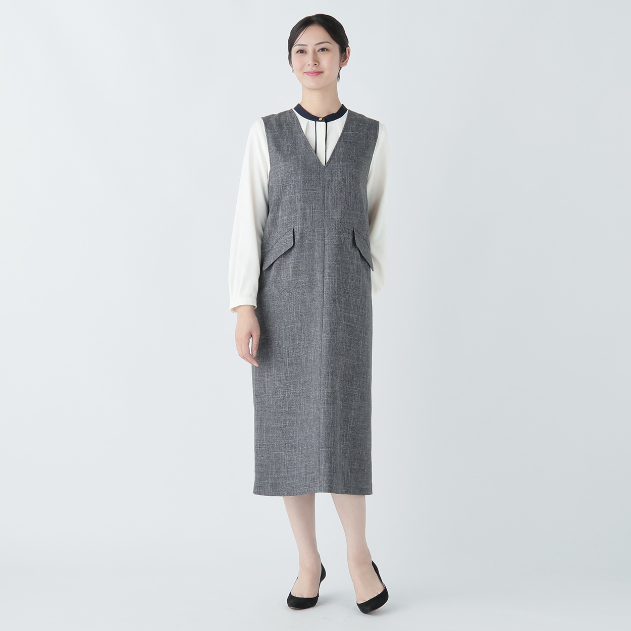 ツイードライク ジャンパースカート レディス ESPRITMUR(エスプリミュール) | イオンスタイルオンライン 衣料品・暮らしの品をネットでお買物