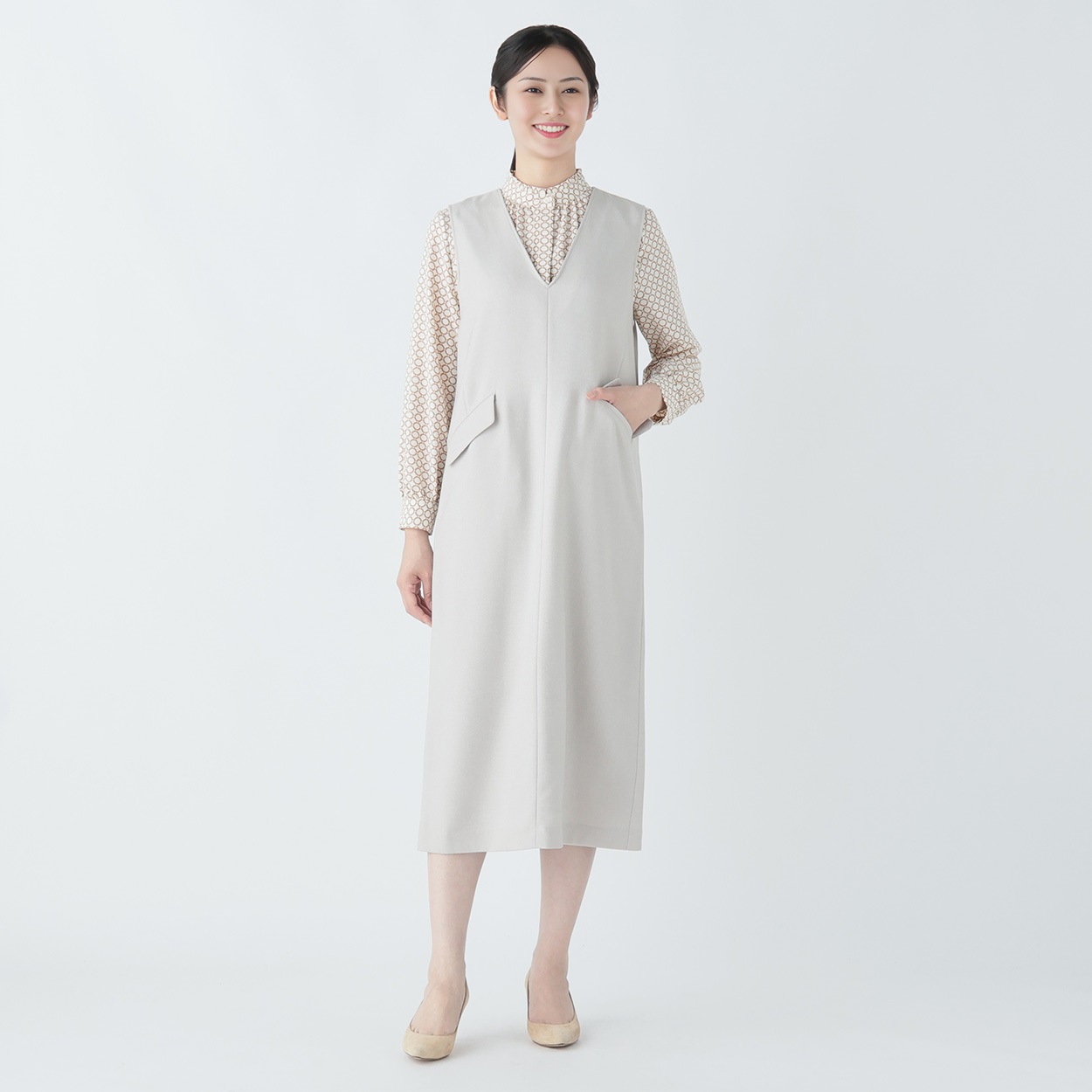 ツイードライク ジャンパースカート レディス ESPRITMUR(エスプリミュール) | イオンスタイルオンライン 衣料品・暮らしの品をネットでお買物