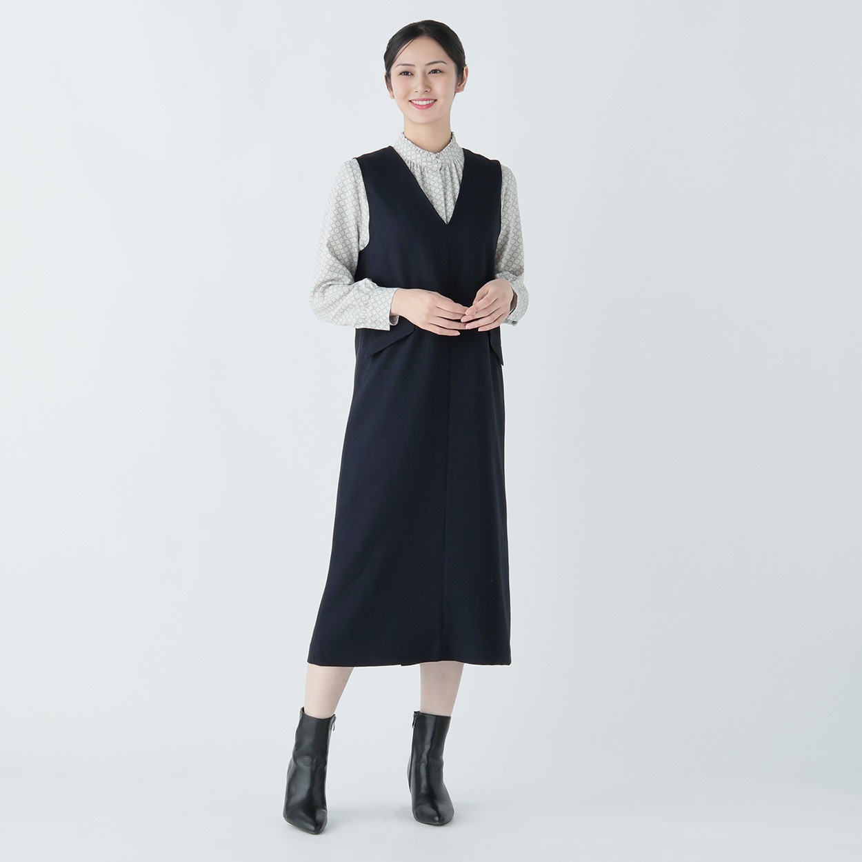 ツイードライク ジャンパースカート レディス ESPRITMUR(エスプリミュール) | イオンスタイルオンライン 衣料品・暮らしの品をネットでお買物