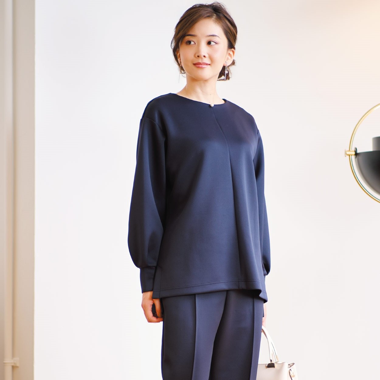 ダンポールニット パンツ付プルオーバー レディス ESPRITMUR(エスプリミュール) 257ES345CT | イオンスタイルオンライン 衣料品・暮らしの品をネットでお買物