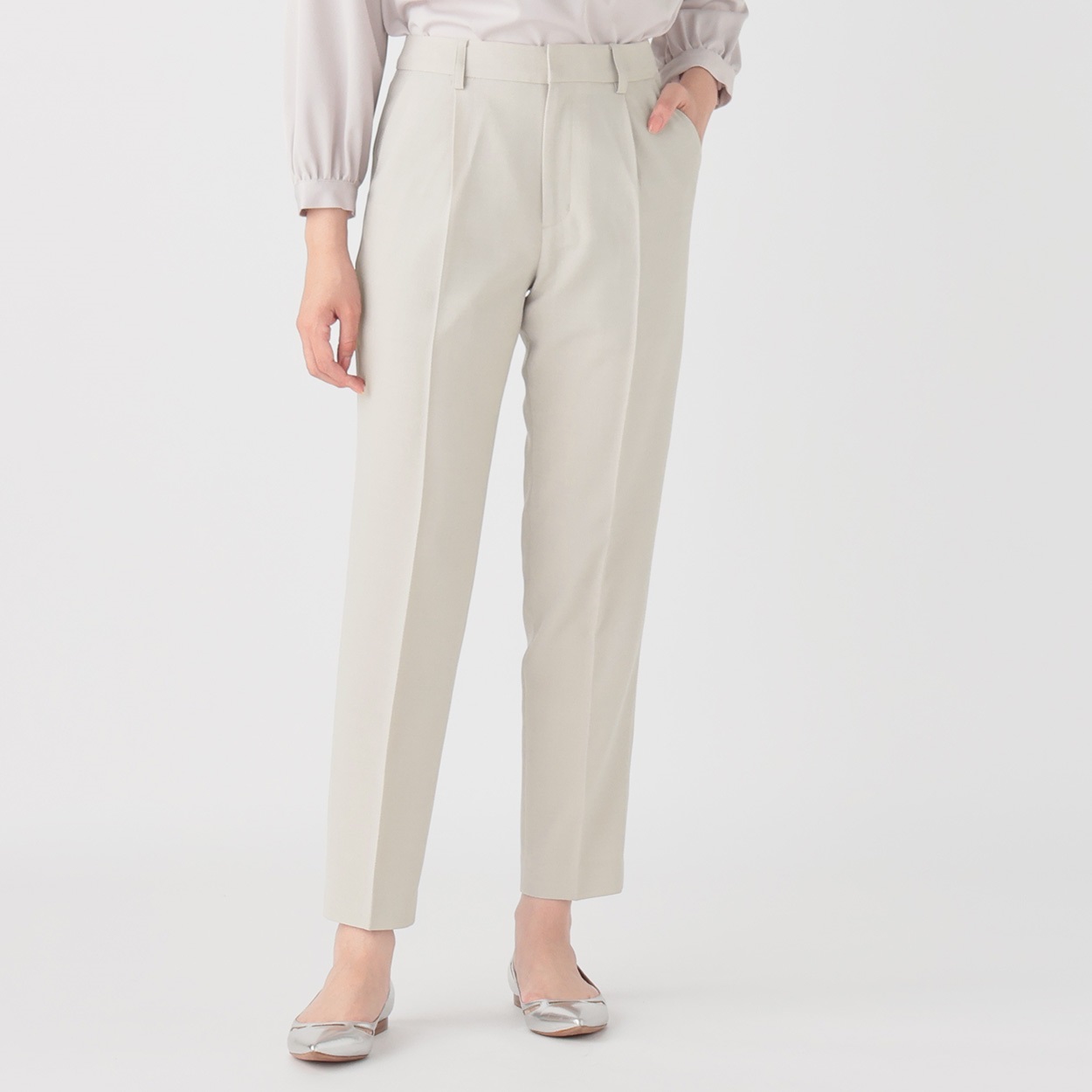 ドビー テーパードパンツ レディス ESPRITMUR(エスプリミュール) 255ES004AH | イオンスタイルオンライン 衣料品・暮らしの品をネットでお買物