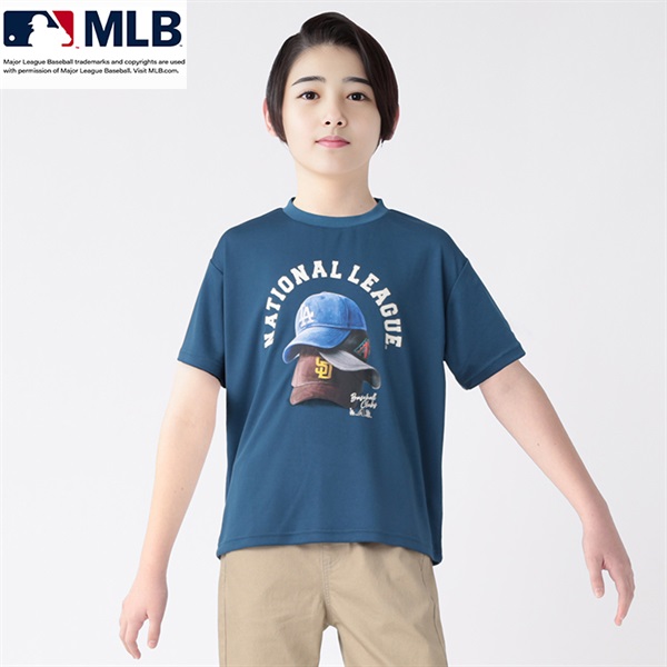 MLB メッシュキャッププリント半袖Tシャツ 男の子 キッズ 140cm-160cm | イオンスタイルオンライン 衣料品・暮らしの品をネットでお買物
