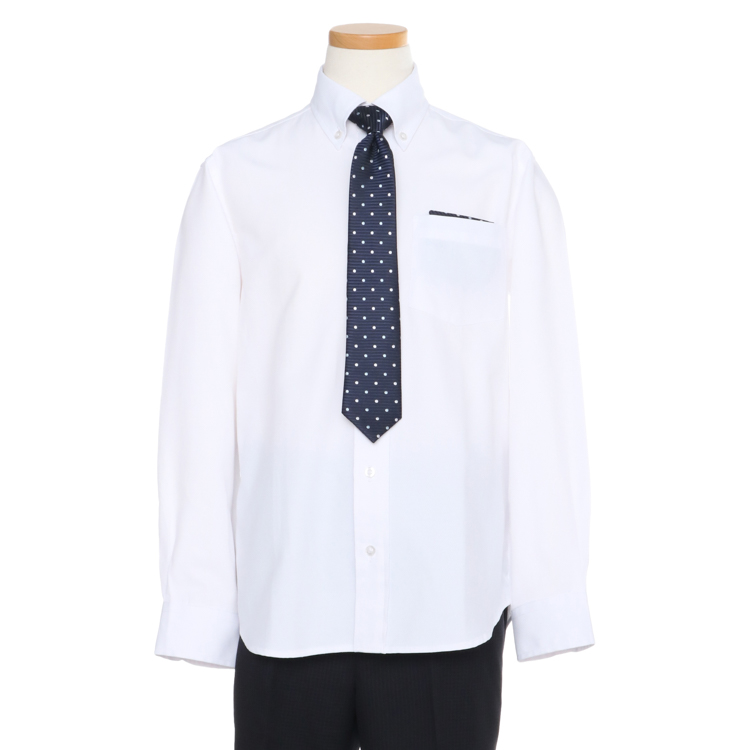 BACK&FORTH 先染タイ付シャツ | イオンスタイルオンライン 衣料品・暮らしの品をネットでお買物