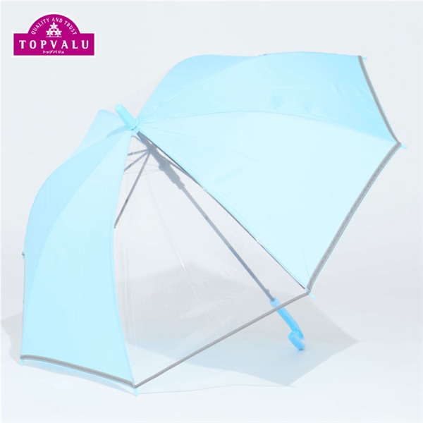 無地 長傘 50cm トップバリュ ジャンプ式 透明窓 キッズ 小学生 | イオンスタイルオンライン 衣料品・暮らしの品をネットでお買物