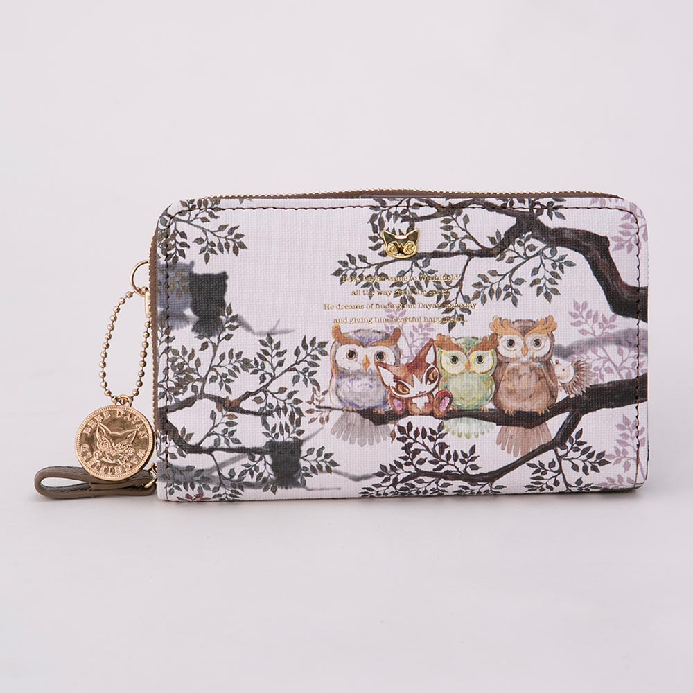 Bebe・Dayan(ベベ・ダヤン) 6種類柄 ラウンドファスナー二つ折 札入れ レディス | イオンスタイルオンライン 衣料品・暮らしの品をネットでお買物