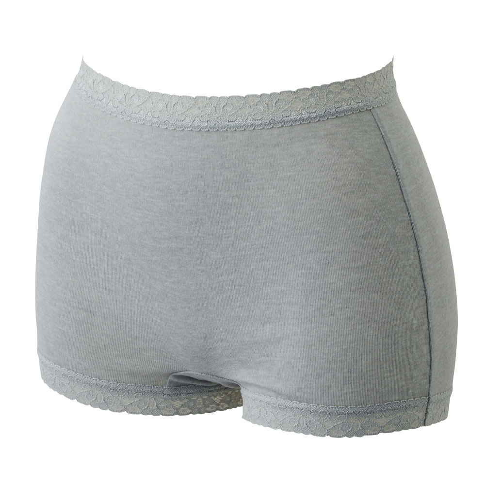 トップバリュ(TOPVALU) 2枚組深ばきショーツ レース 一分丈無地 レディス(hk) | イオンスタイルオンライン 衣料品・暮らしの品をネットでお買物