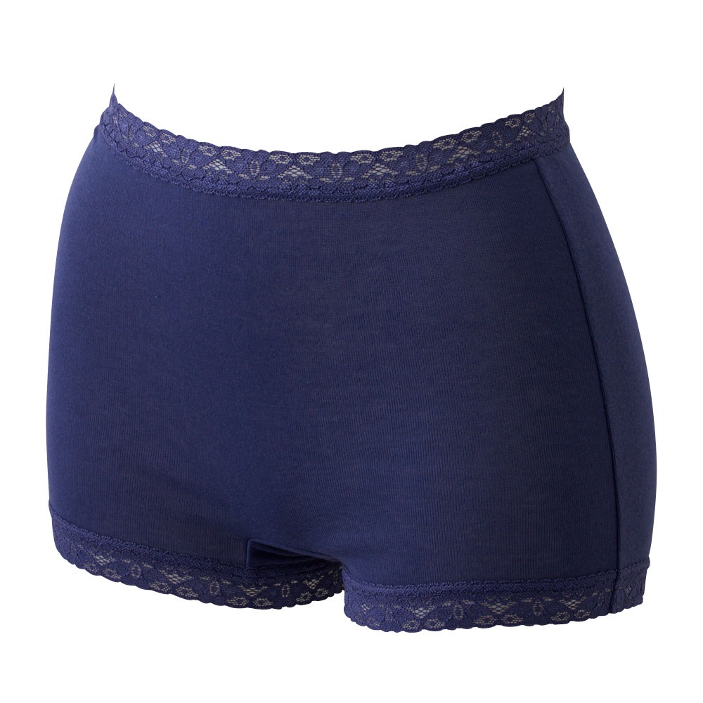 トップバリュ(TOPVALU) 2枚組深ばきショーツ レース 一分丈無地 レディス(hk) | イオンスタイルオンライン 衣料品・暮らしの品をネットでお買物