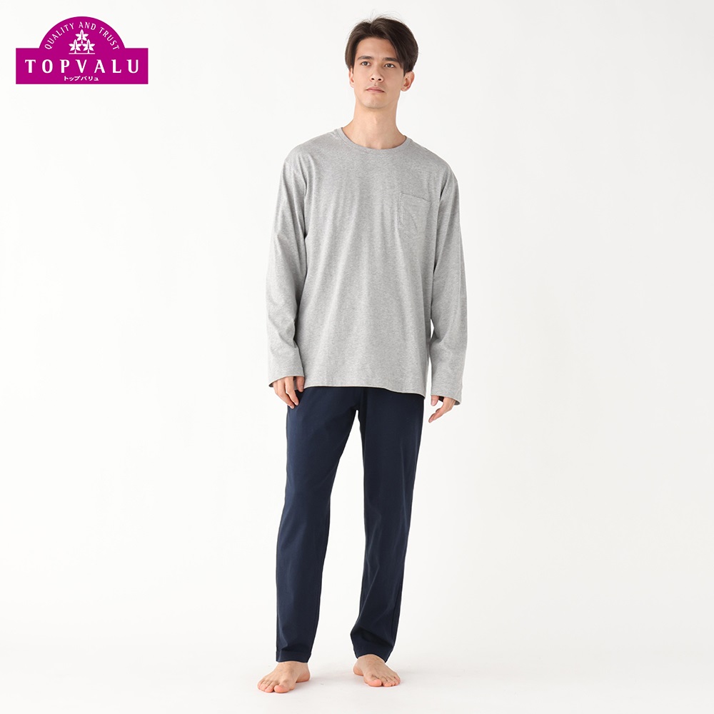 トップバリュ(TOPVALU) コットン100%(本体)ルームセット メンズ | イオンスタイルオンライン 衣料品・暮らしの品をネットでお買物