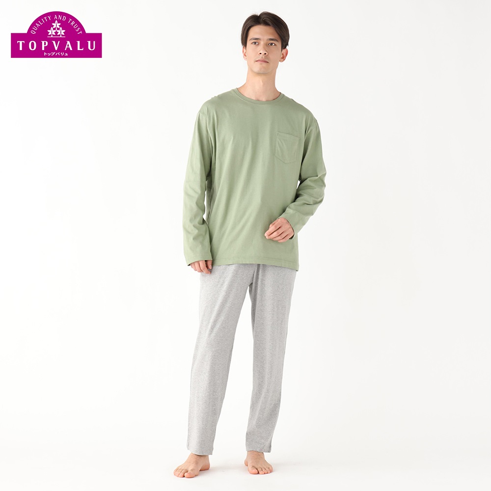 トップバリュ(TOPVALU) コットン100%(本体)ルームセット メンズ | イオンスタイルオンライン 衣料品・暮らしの品をネットでお買物