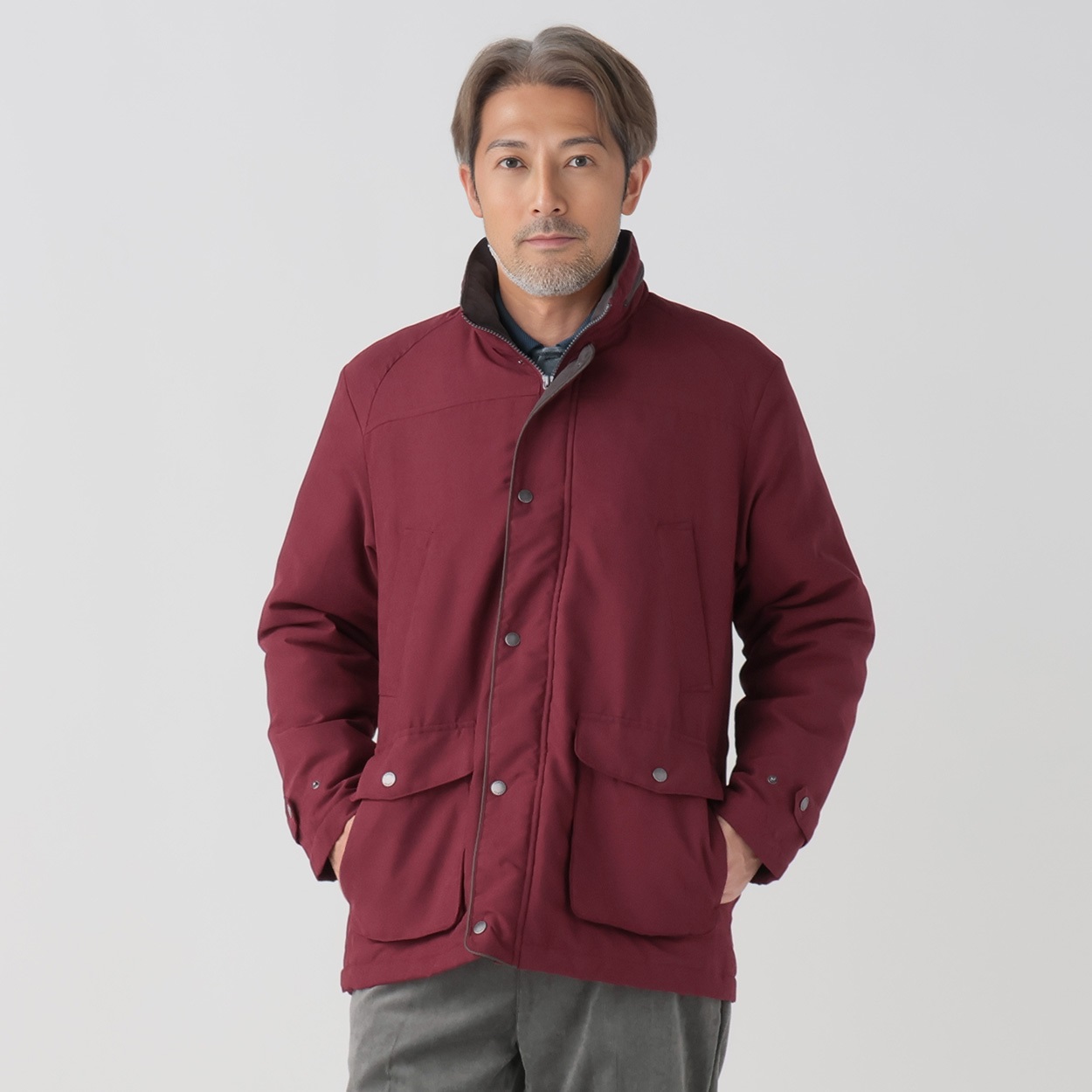 TOROY(トロイ) TOROY 中綿ハーフコート メンズ | イオンスタイルオンライン 衣料品・暮らしの品をネットでお買物