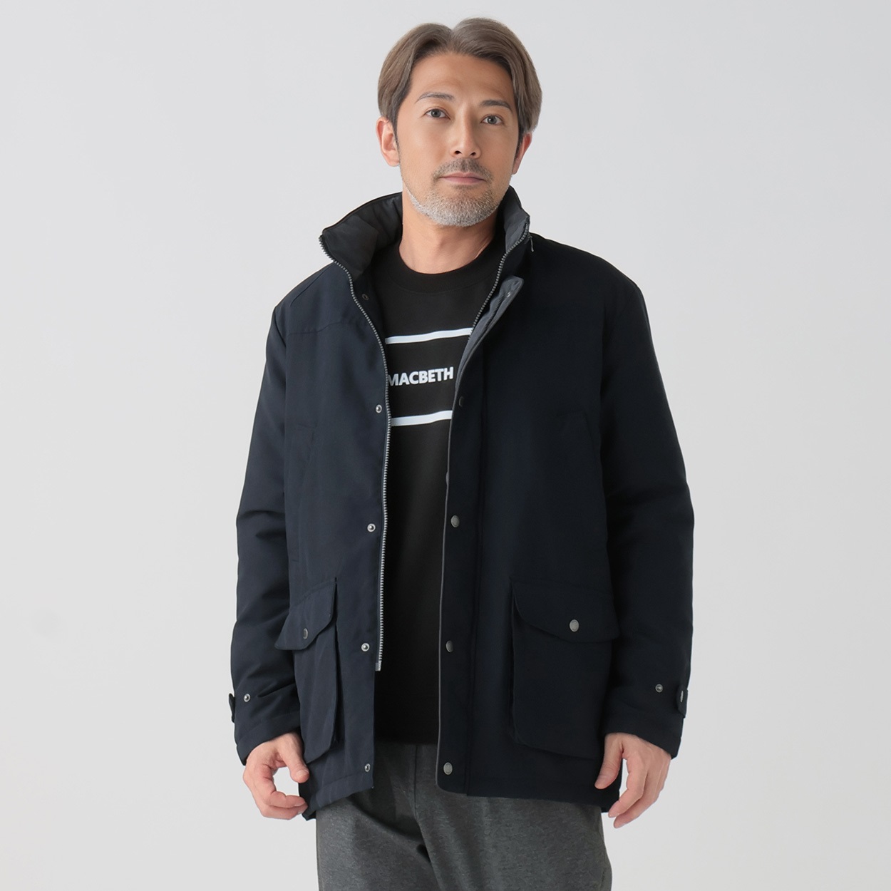 TOROY(トロイ) TOROY 中綿ハーフコート メンズ | イオンスタイルオンライン 衣料品・暮らしの品をネットでお買物