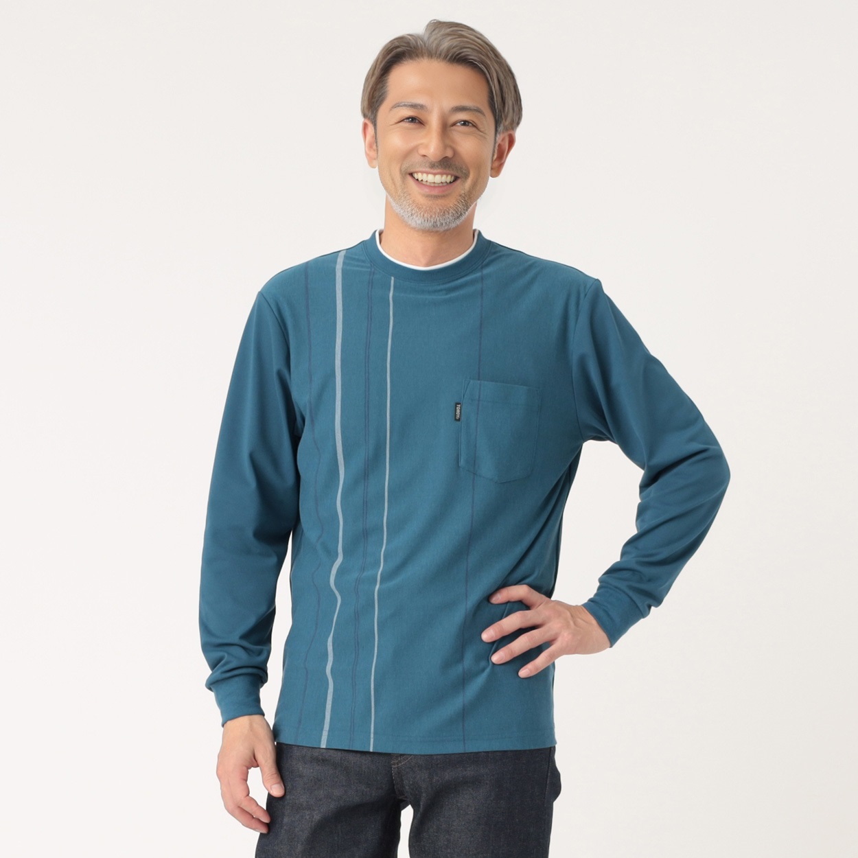 TOROY デザインロングTシャツ メンズ | イオンスタイルオンライン 衣料品・暮らしの品をネットでお買物