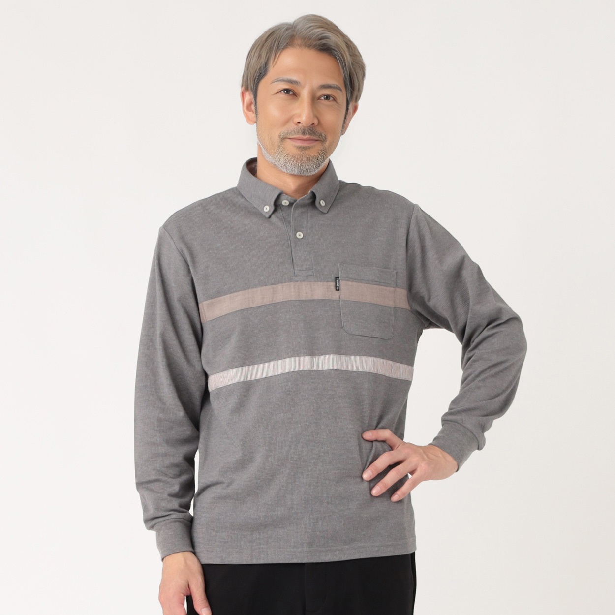 TOROY(トロイ) TOROY 衿変化ポロシャツ メンズ | イオンスタイルオンライン 衣料品・暮らしの品をネットでお買物