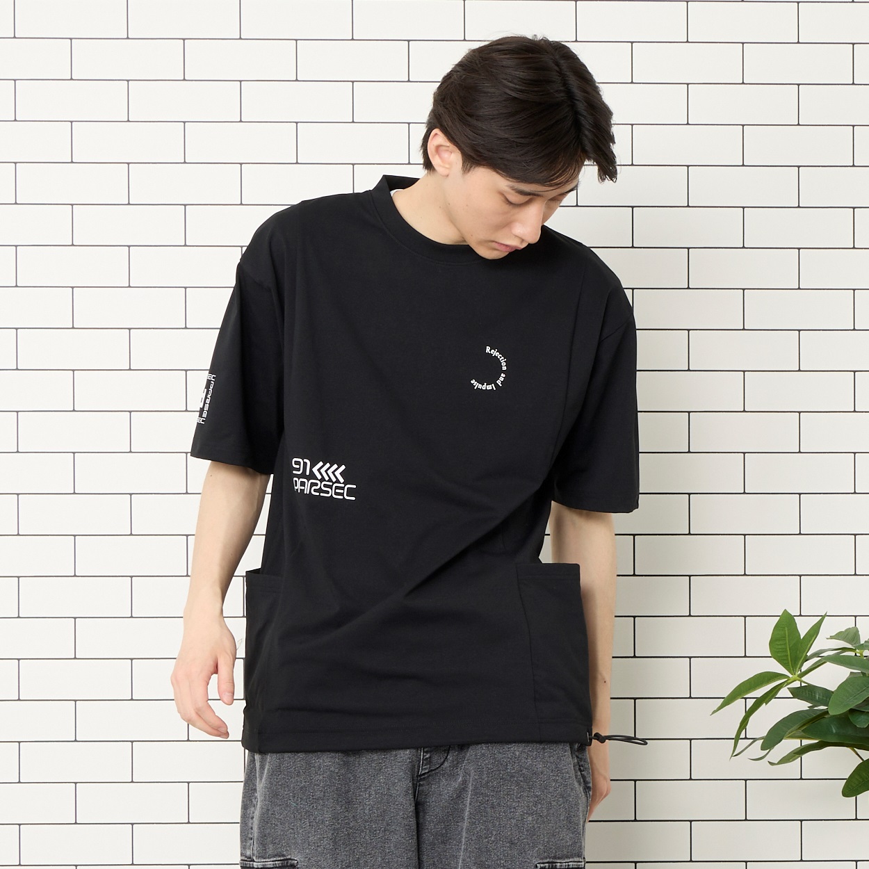 ガーデンポケットTシャツ Doublefocus (ダブルフォーカス) | イオンスタイルオンライン 衣料品・暮らしの品をネットでお買物