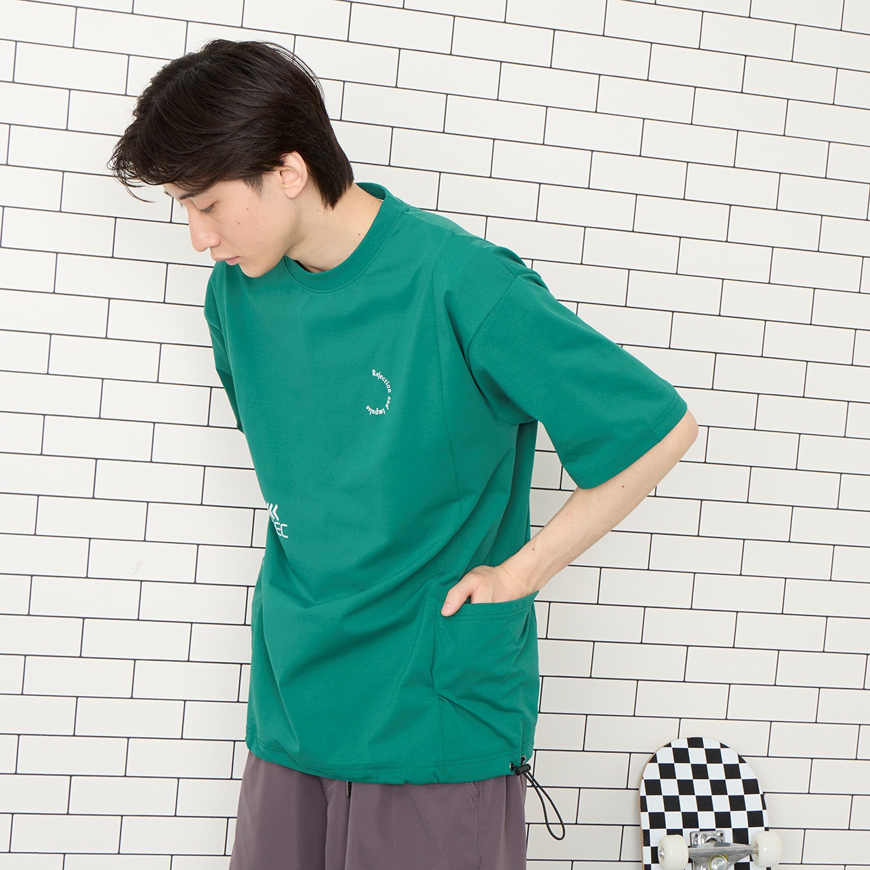 ガーデンポケットTシャツ Doublefocus (ダブルフォーカス) | イオンスタイルオンライン 衣料品・暮らしの品をネットでお買物