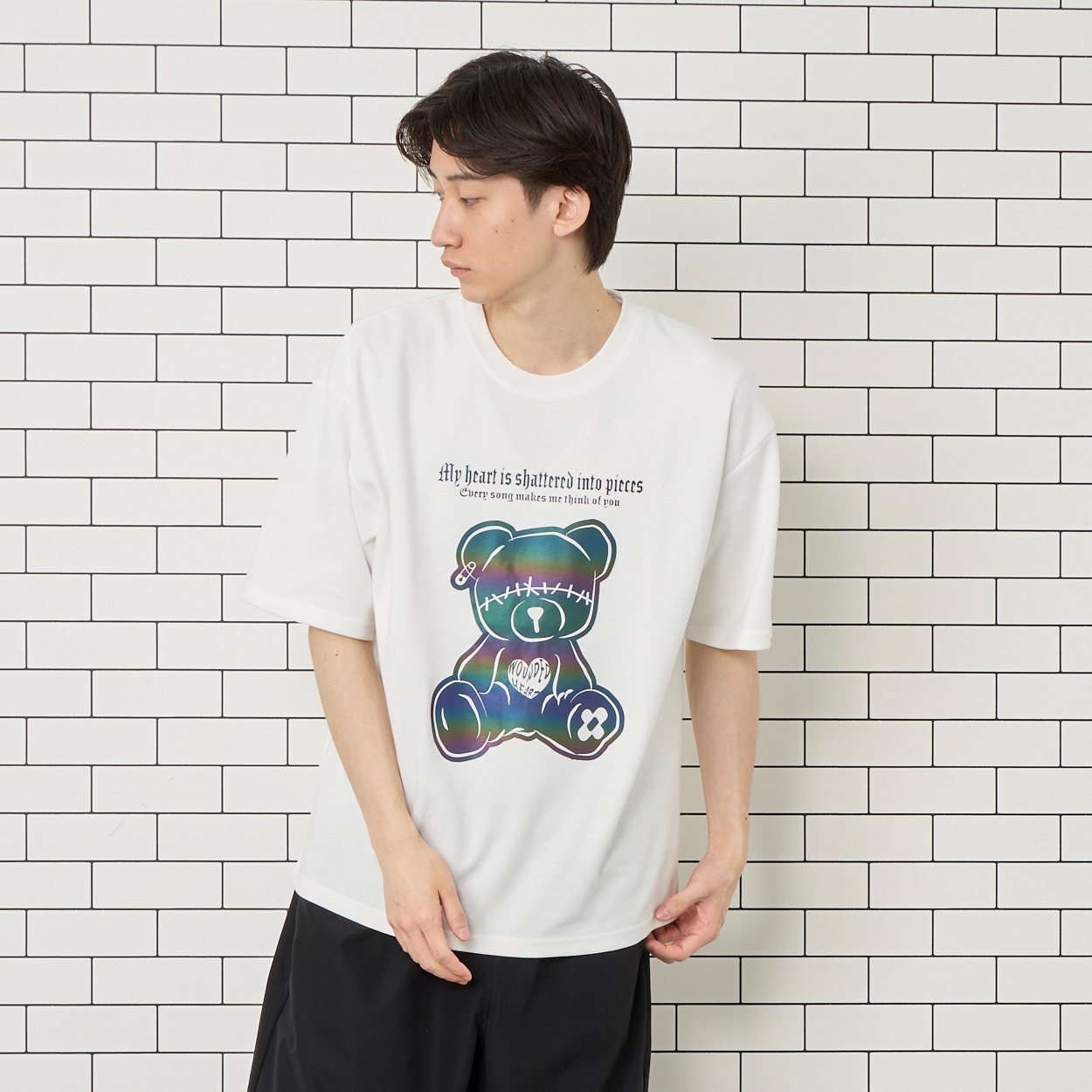 ポンチクマリフレクトTシャツ Doublefocus (ダブルフォーカス) | イオンスタイルオンライン 衣料品・暮らしの品をネットでお買物