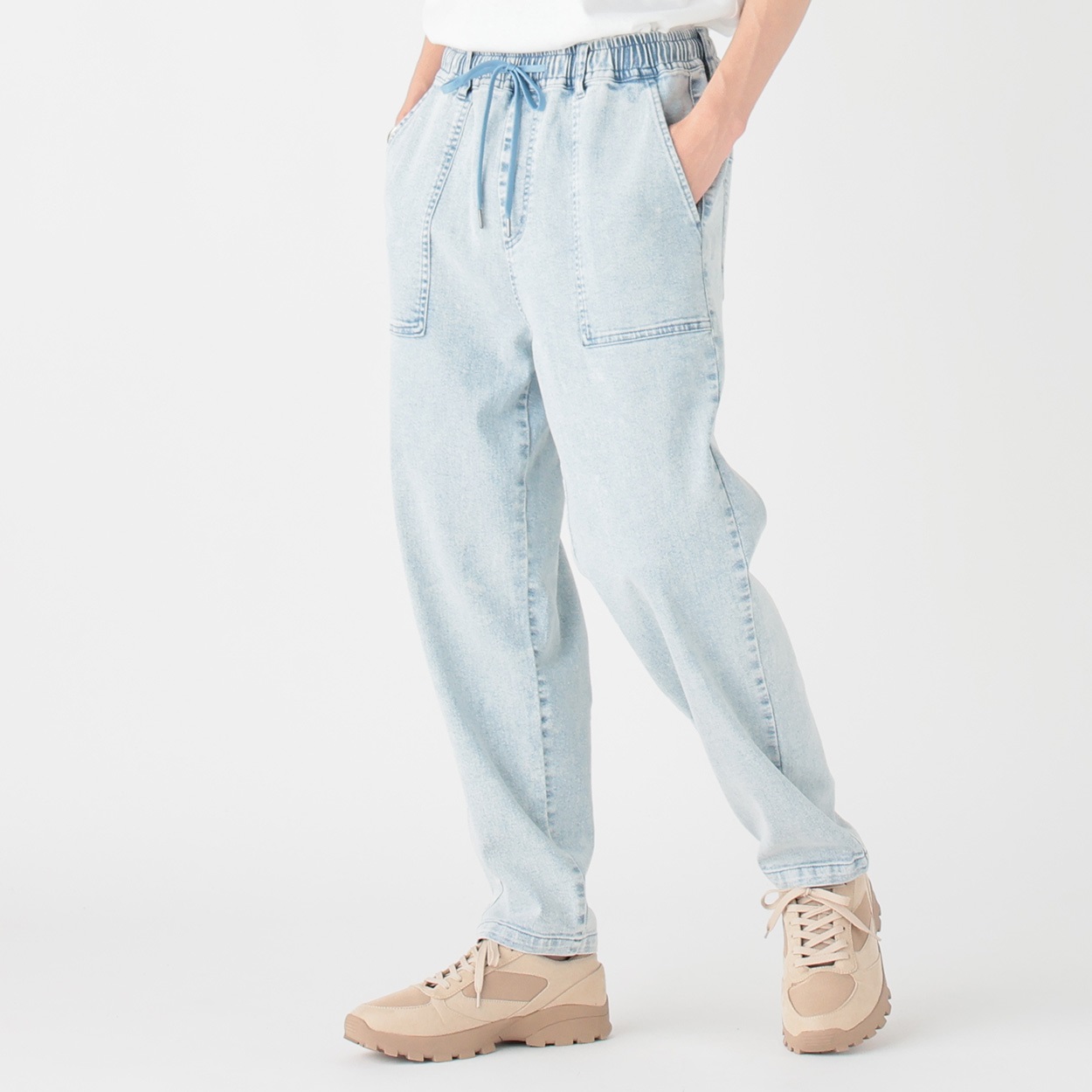 ベイカーイージーパンツ25AW メンズ Doublefocus (ダブルフォーカス) | イオンスタイルオンライン 衣料品・暮らしの品をネットでお買物