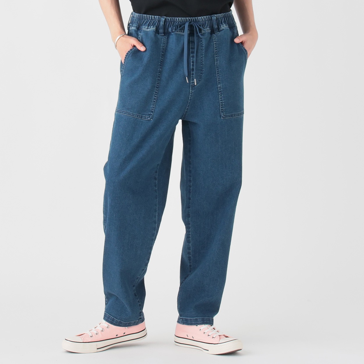 ベイカーイージーパンツ25AW メンズ Doublefocus (ダブルフォーカス) | イオンスタイルオンライン 衣料品・暮らしの品をネットでお買物