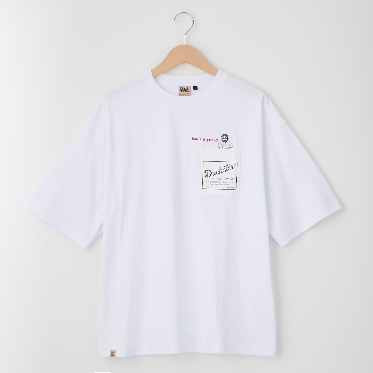 Duckster(ダックスター) ペーパーポケット Tシャツ | イオンスタイルオンライン 衣料品・暮らしの品をネットでお買物