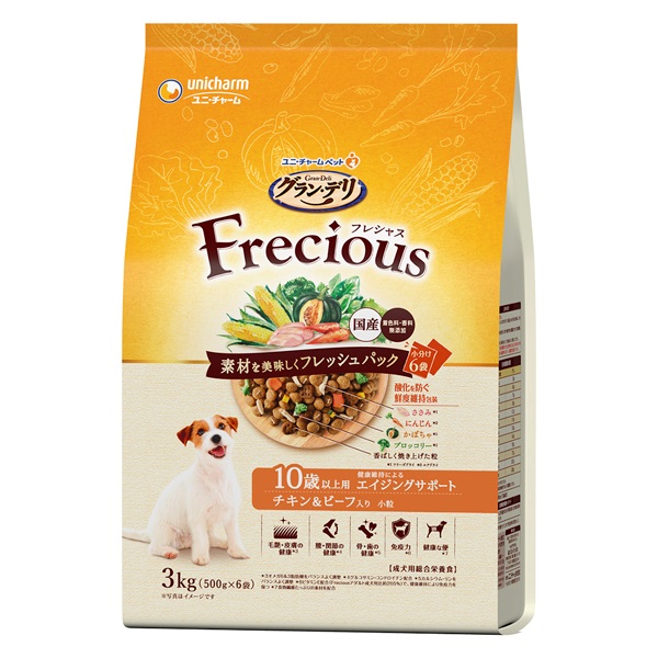 グラン･デリ Frecious 10歳以上用 チキン&ビーフ入り 3kg Gran‐Deli ユニ・チャーム | イオンスタイルオンライン 衣料品・暮らしの品をネットでお買物