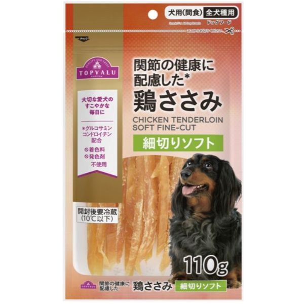 関節の健康に配慮した 鶏ささみ 細切り ソフト 110g トップバリュ TOPVALU イオントップバリュ | イオンスタイルオンライン 衣料品・暮らしの品をネットでお買物