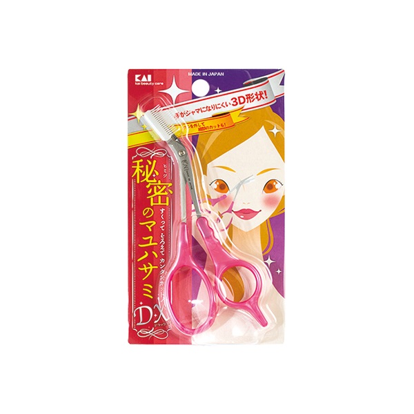 クシ付き マユハサミ DX ピンク KQ3031 貝印 KAI 貝印 | イオン