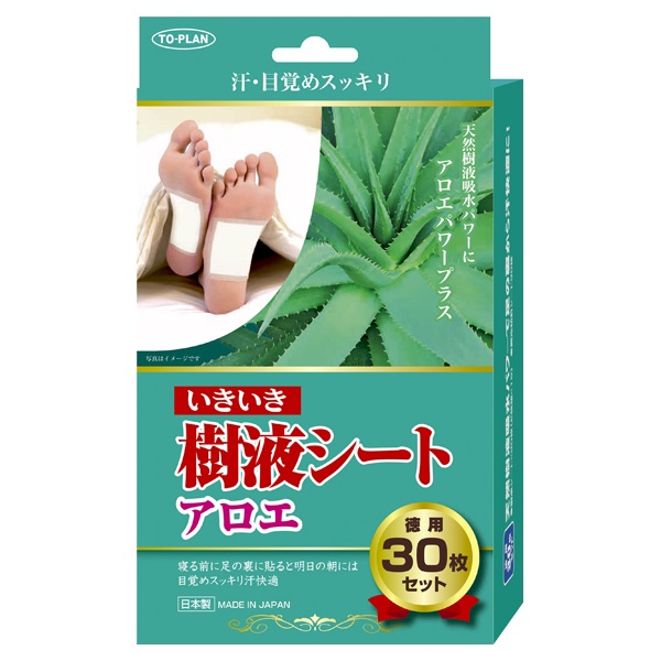 いきいき 樹液シート アロエ 30枚 東京企画販売 | イオンスタイル