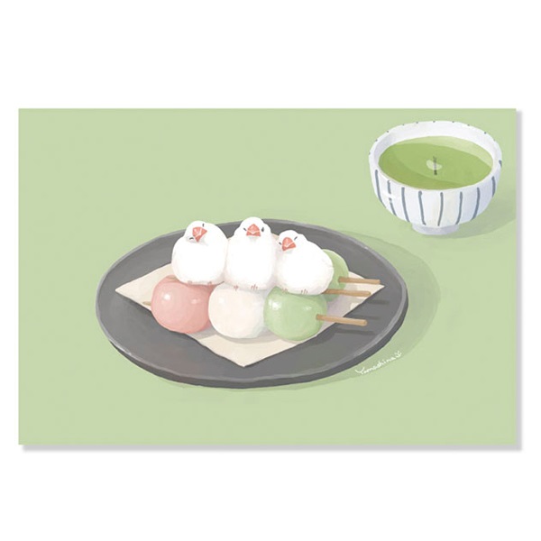 文鳥団子 ポストカード | イオンスタイルオンライン 衣料品・暮らしの品をネットでお買物