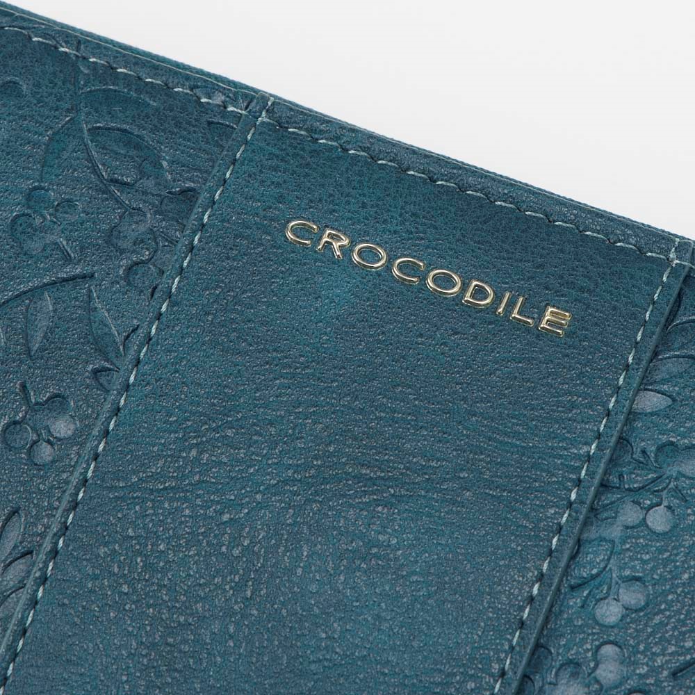 CROCODILE(クロコダイル) 開運花柄型押し ラウンドファスナー長財布 レディス | イオンスタイルオンライン 衣料品・暮らしの品を ...