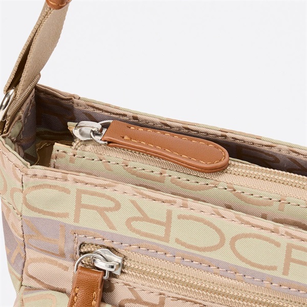 CROCODILE(クロコダイル) ロゴボーダー柄ジャガード ショルダーバッグ レディス | イオンスタイルオンライン 衣料品・暮らしの品を ...